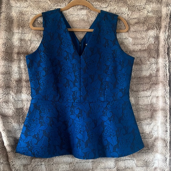 New York & Company | Tops | Lace Details Make This Flared Top Stand Out ...